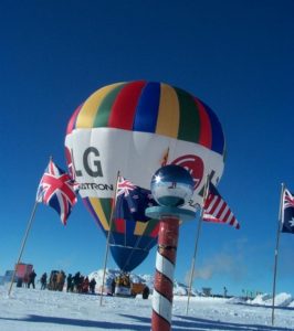 First Flight at South Pole - British Balloon Museum & Library